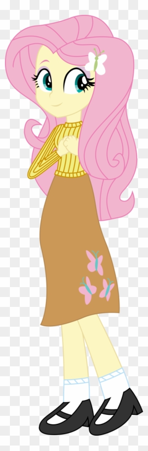 Vector - Casual Fluttershy - Vector Casual Fluttershy By ...