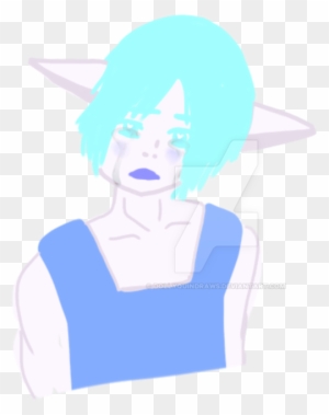 Sad Ice Elf By Dollyquindraws - Cartoon - Full Size PNG Clipart Images ...