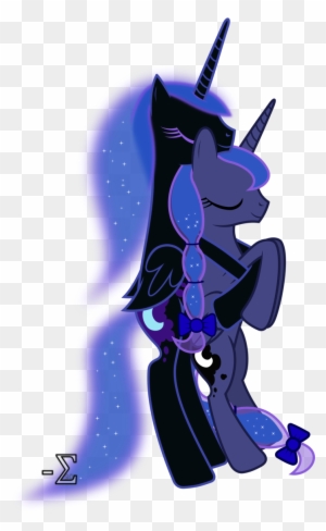 Princess Luna And Nightmare Moon Fighting