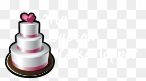 My Custom Cake Topper - Birthday Cake - Free Transparent PNG Clipart ...