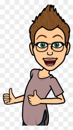 Long Hair For Bitmoji - Bitstrips - Free Transparent PNG Clipart Images ...