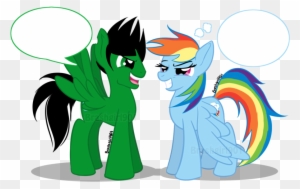 Pony Butch And Rainbow Dash By Missemmyjay - Butch X Rainbow Dash ...