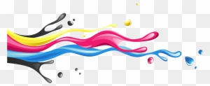 Cmyk Color Model Printing Paint - Printing Vectors - Free Transparent ...
