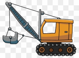 Dragline Excavator - Dragline Excavator - Free Transparent PNG Clipart ...
