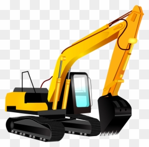 Excavator Caterpillar Inc - Excavator Vector - Free Transparent PNG ...