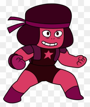 Ruby Is A Member Of The Crystal Gems Who Was Originally - Steven ...