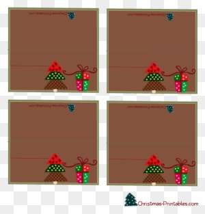 Free Printable Christmas Place Cards Within Table Name - Place Card ...