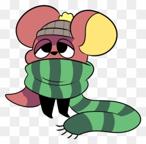 Scarf Mouse By Pencilsketch5678 - Mouse Undertale - Free Transparent ...