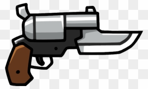 Knife Gun - Scribblenauts Unlimited All Weapons - Free Transparent PNG ...