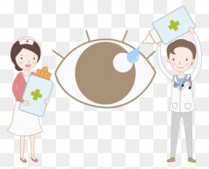 Visiting Your Eye Doctor - Glaucoma - Free Transparent PNG Clipart ...