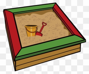 Box, Sand, Kids, Cartoon, Free, Play, Sandbox, Sandpit - Sandbox Clip ...