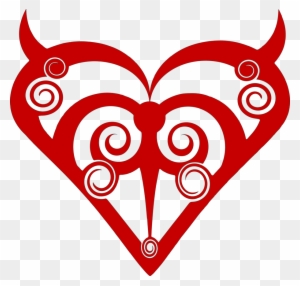 Devil Heart By Justdejan - Love - Free Transparent PNG Clipart Images ...