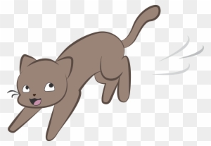 Close - Transparent Cartoon Cats Run - Free Transparent PNG Clipart ...