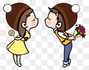 Cartoon Significant Other Falling Couple Png Element - Cartoon ...