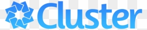 Cluster Logo Blue - Cluster App Logo - Free Transparent PNG Clipart ...