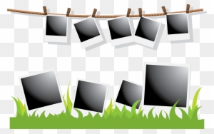 Picture Frame Instant Camera Polaroid Corporation Illustration ...