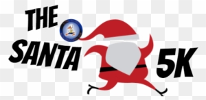 Santa 5k - Santa Run - Free Transparent PNG Clipart Images Download