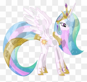 Princess Luna As A Crystal Pony