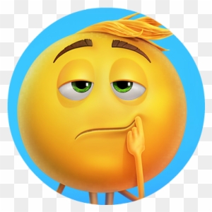 Gene Meh - Jean From The Emoji Movie - Free Transparent PNG Clipart ...