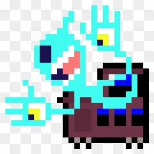 A Phantom Express Pixel Art I Made - Illustration - Free Transparent ...