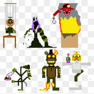 Phantom Animatronics Redesigned - Phantom Animatronics Fnaf - Free ...