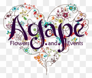 Agape Flowers And Events Logo - Flower - Free Transparent PNG Clipart ...