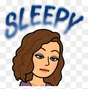 Riding The Elevator Is Always Awkward - Sleepy Bitmoji - Free ...