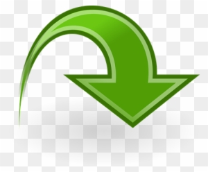 Redo Arrow Green Sign Symbol Button Icon P - Fléches Png - Free ...