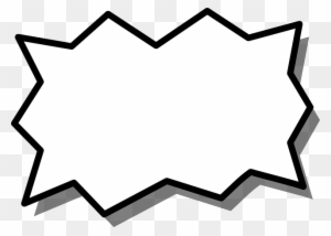 Outline, Shapes, Text, Shape, Speech, Bubbles, Stared - Spiky Speech ...