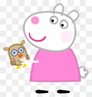Suzy Sheep - Peppa Pig Suzy Sheep - Free Transparent PNG Clipart Images ...