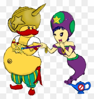 Collaboration) Mushroom Genies By Eternal-apprentice - Mario Party 4 ...