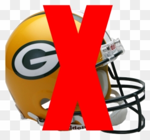 No Packers No - Green Bay Football Helmet - Free Transparent PNG ...