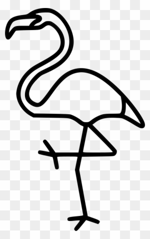 Flamingo Beak Pattern - Make A Flamingo Beak - Free Transparent PNG ...