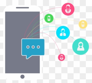 Group Messaging - Diagram - Free Transparent PNG Clipart Images Download