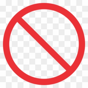 Draw The 'no Symbol' In Draw And Have A Vector Drawing - Not Allowed ...