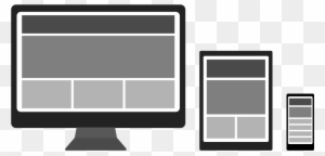 Responsive Web Design - Computer Monitor - Free Transparent PNG Clipart Images Download