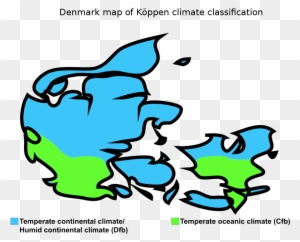 Denmark Map Of Köppen Climate Classification - Koppen Climate ...