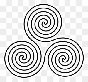Triple Spiral Symbol - Triple Spiral - Free Transparent PNG Clipart ...