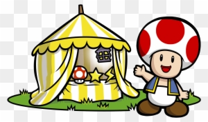 Evil Toad - - Blue Toad From Mario - Free Transparent PNG Clipart ...