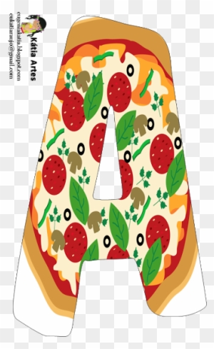 Alfabeto De Pizza - Alphabet - Free Transparent PNG Clipart Images Download