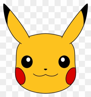 Pikachu Clipart Head - Pikachu Face - Free Transparent PNG Clipart ...