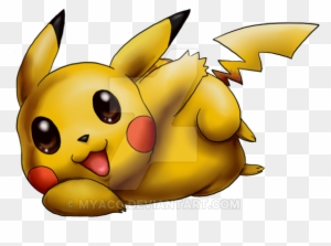 Pika-pikachu By Myaco - Pika - Free Transparent PNG Clipart Images Download