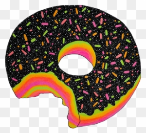 Transparent Donut - Donut Canvas Print - Small By Luna Portnoi - Free ...