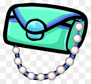 Pearl Clutch Bag - Hand Items Club Penguin Id - Free Transparent PNG ...