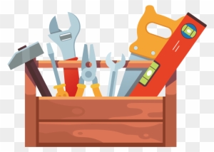 Toolbox Hand Tool - Caixa De Ferramentas Vetor - Full Size PNG Clipart Images Download
