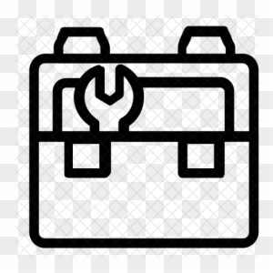 Icon Of A Toolbox - Tool Kit Png Icon - Free Transparent PNG Clipart ...