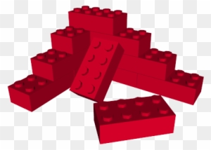 Toomanyredbricks - Red Lego Blocks - Free Transparent PNG Clipart ...