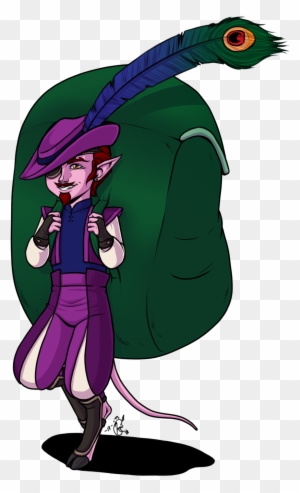 The Gnome/tiefling Merchant By Lunajms - Cartoon - Free Transparent PNG ...