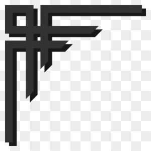 Modern Corner Border Designs Clip Art - Modern Vector Frame Png - Free ...