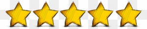 Five Stars - 5 Star Book Rating - Free Transparent PNG Clipart Images ...